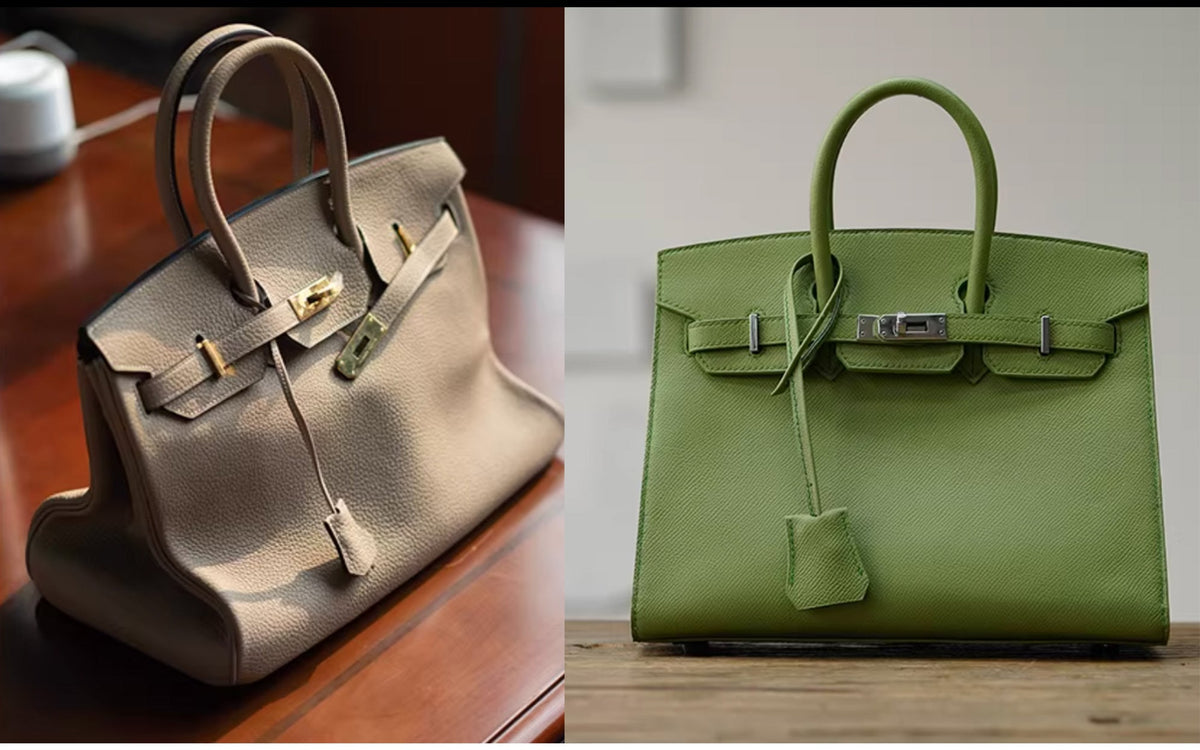 How to make leather bag from Birkin style pattern – Sabi Leather Studio