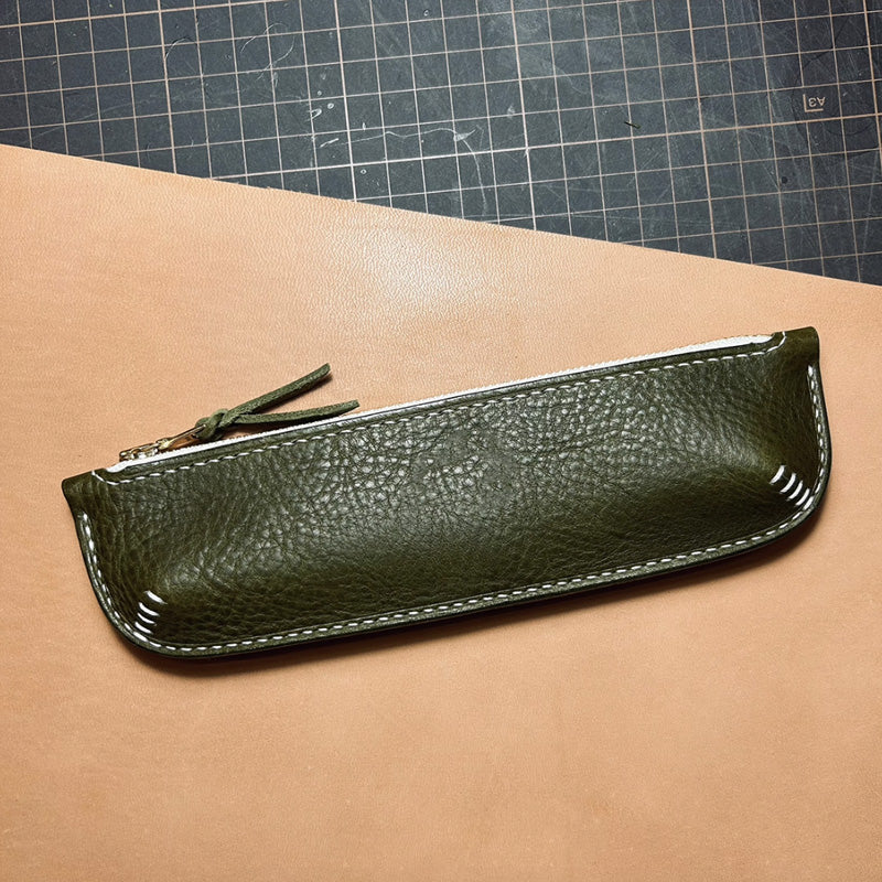 Leather Sewing Pattern: Pen Case(DIY PDF Pattern) DWIPDFTR01 – Sabi ...