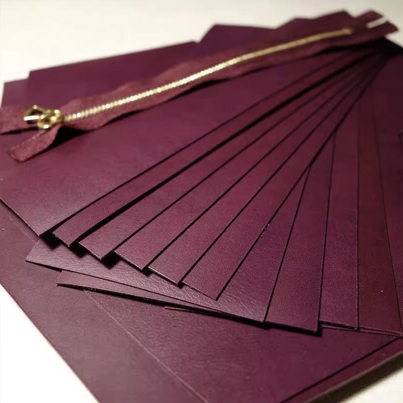 Leather Sewing Small Accessories: Woman Long Wallet (DIY PDF Pattern ...