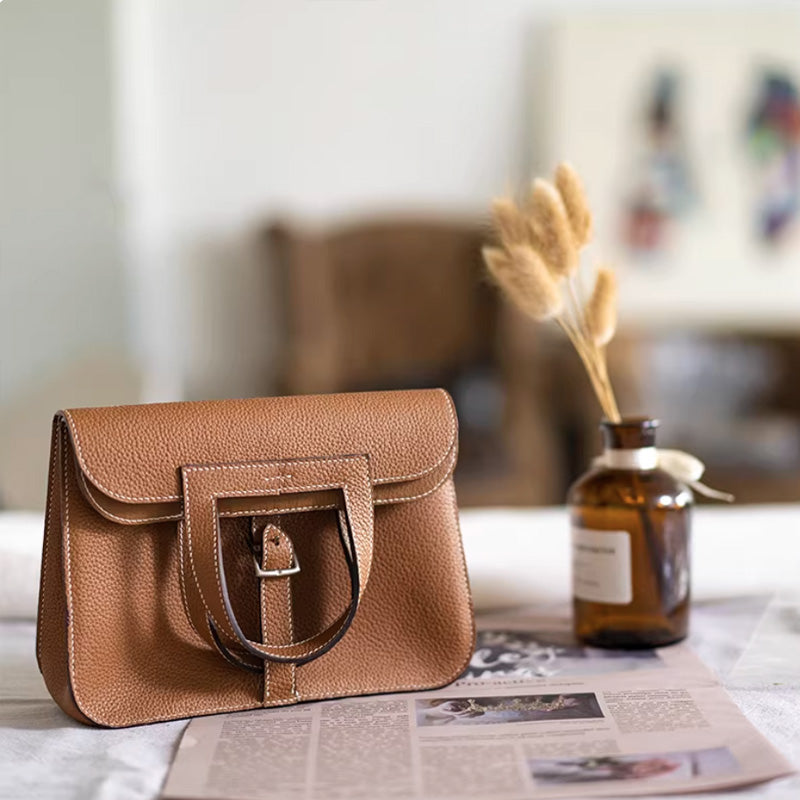 Leather Sewing Bag Pattern: Halzan Inspired Bag (DIY PDF Pattern ...