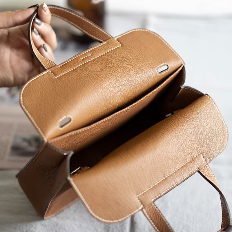 Leather Sewing Bag Pattern: Halzan Inspired Bag (DIY PDF Pattern ...