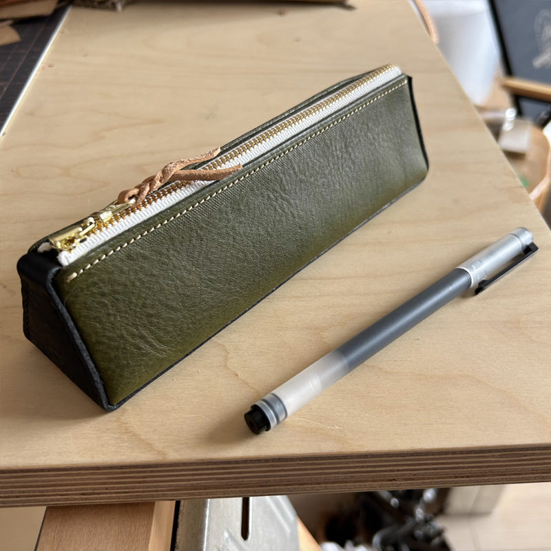 Leather Sewing Pattern: Pen Case(DIY PDF Pattern) DWIPDFTR08 – Sabi ...
